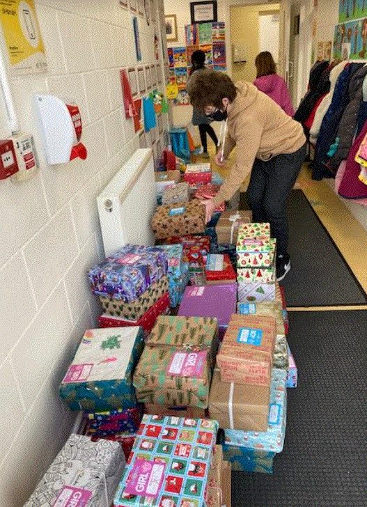 94 Shoeboxes all set for Delivery! - Springdale National School