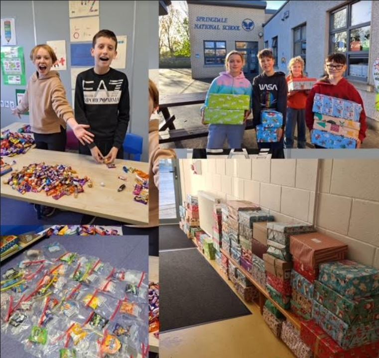 Shoeboxes 2022 - Springdale National School