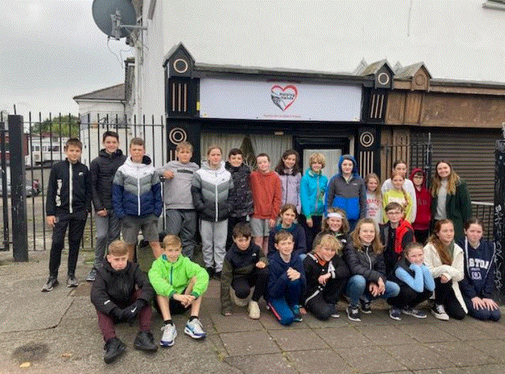 6th Class Give a Helping Hand - Springdale National School